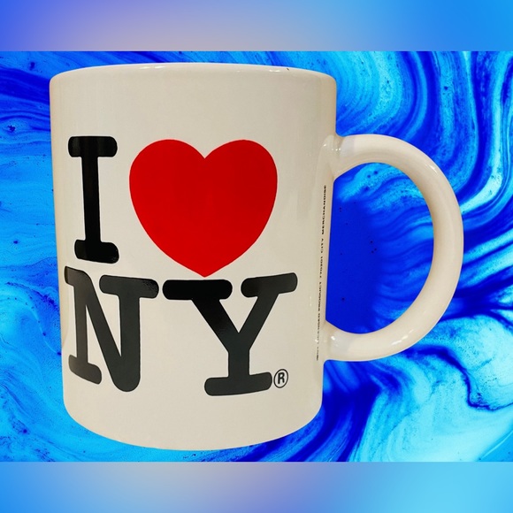 City Merchandise | Dining | Classic I Love Ny Coffee Mug White Wblack ...
